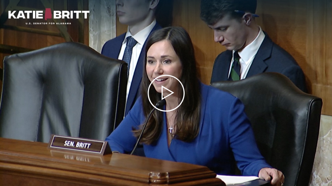 U.S. Senator Katie Britt Questions Acting Attorney General Todd Blanche ...