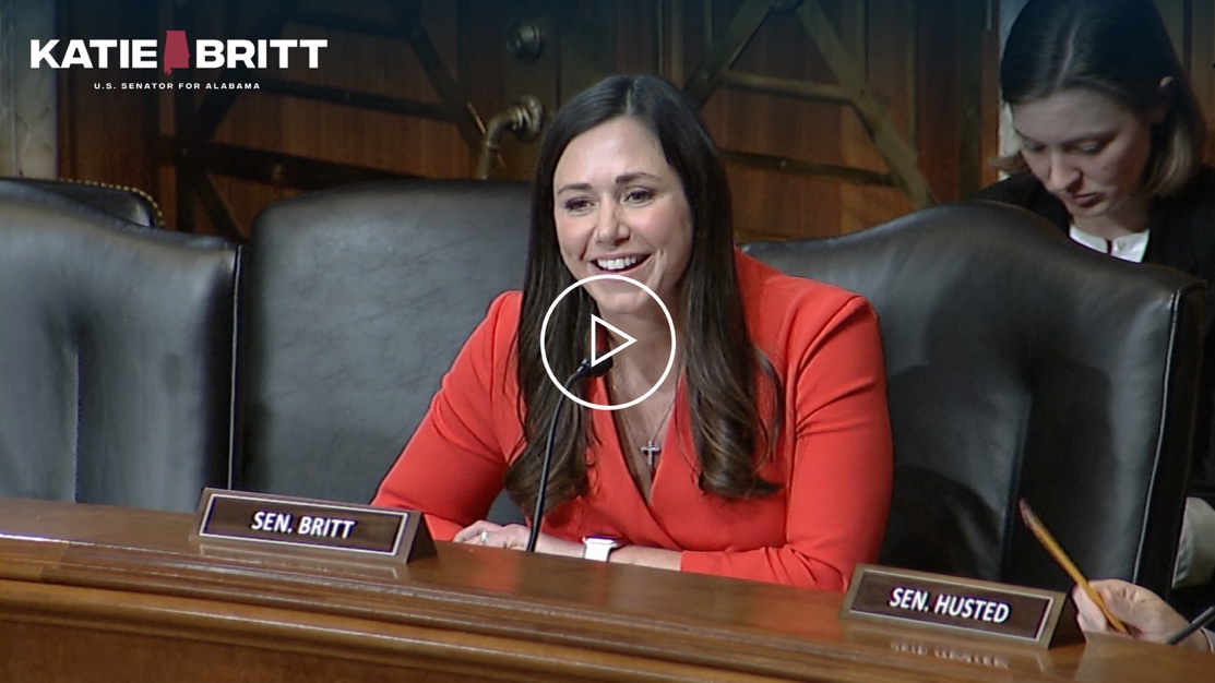 U.S. Senator Katie Britt Questions Secretary of State Marco Rubio on ...
